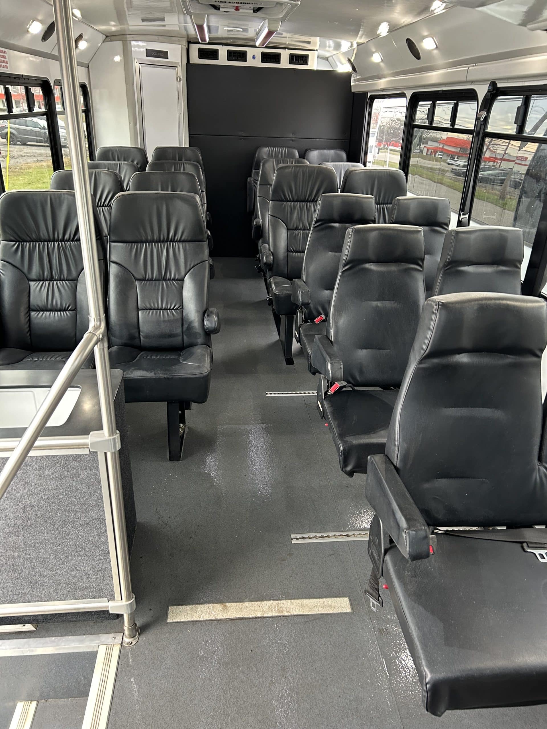 F650 Shuttle bus upgrade | Custom Mobile Conversions