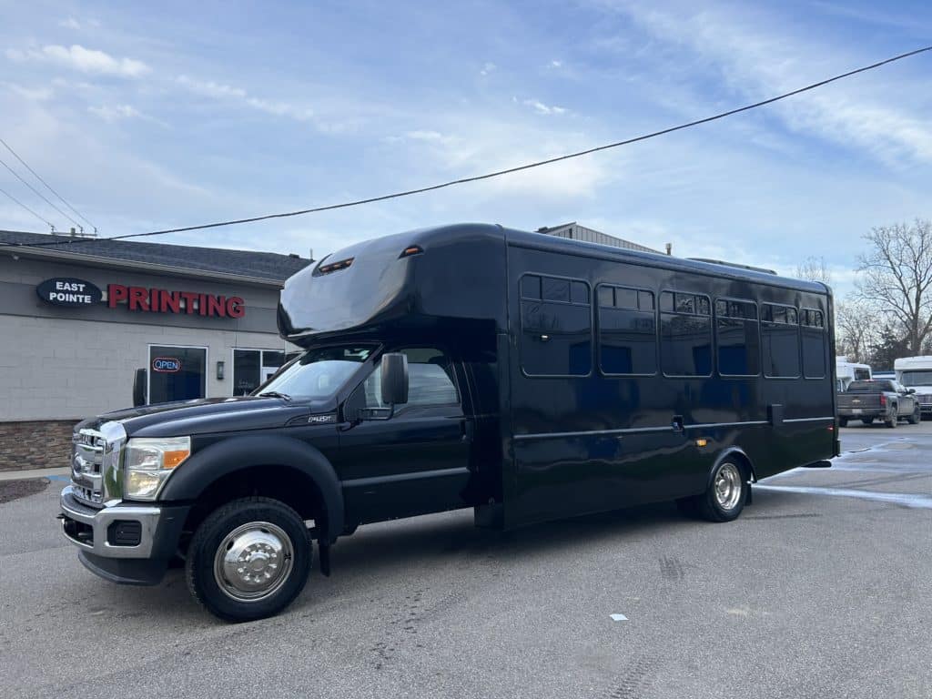 2015 F550 party bus for sale! | Custom Mobile Conversions